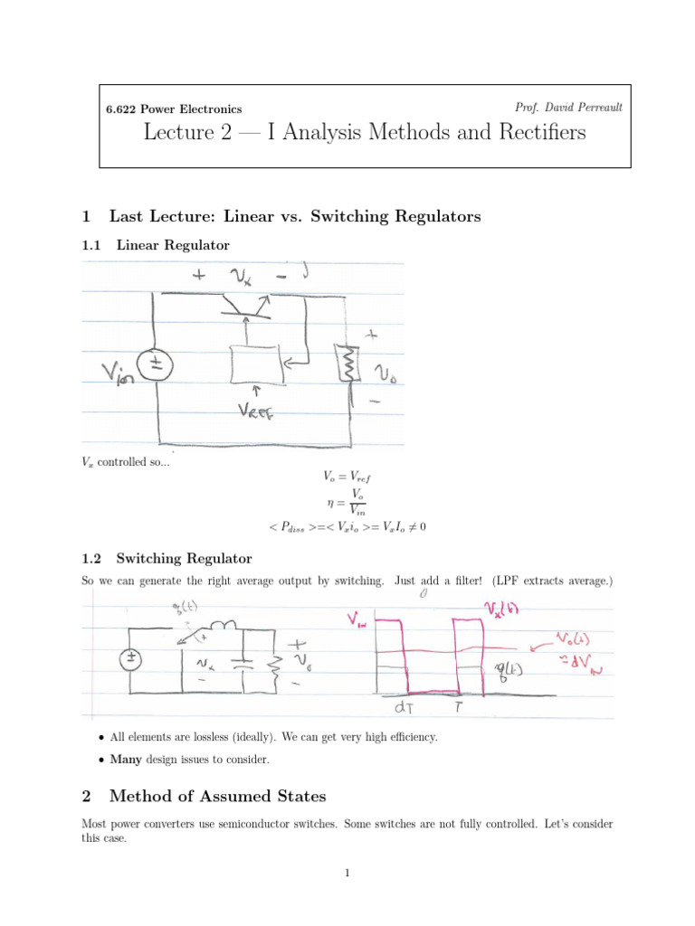 Mit Electrical Lecture 2 | PDF