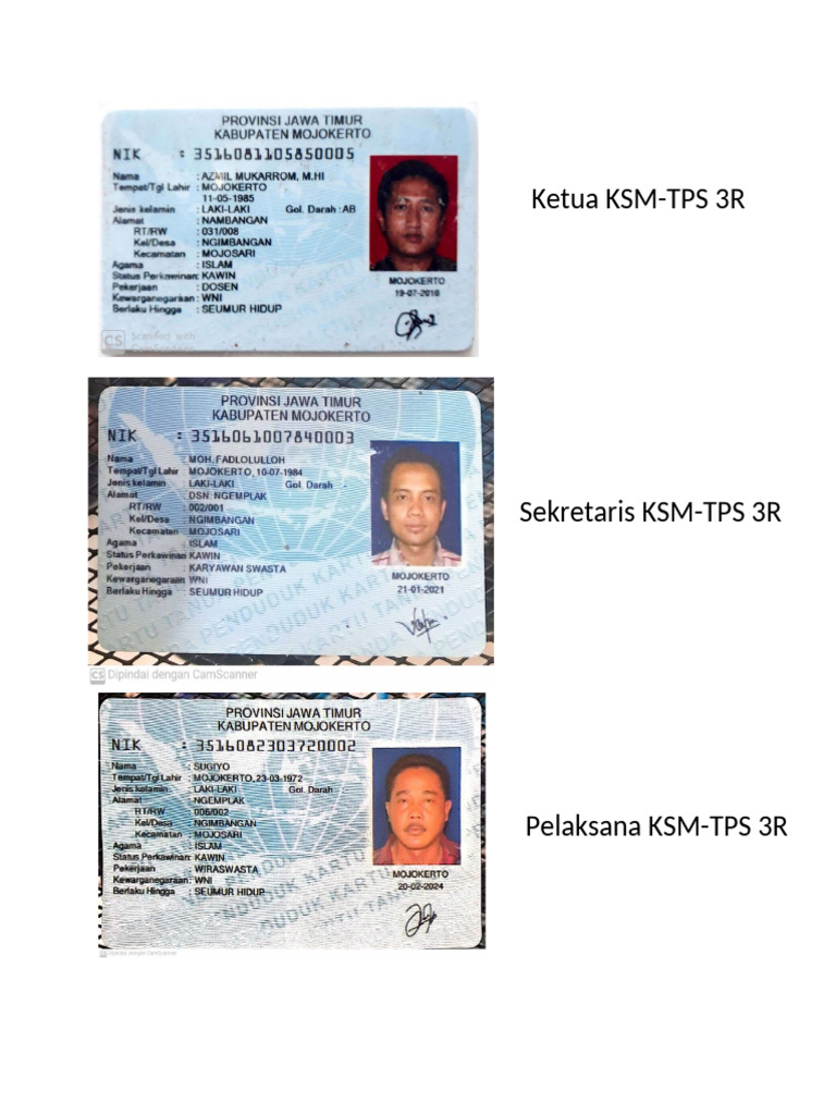 KTP KSM TPS 3R | PDF