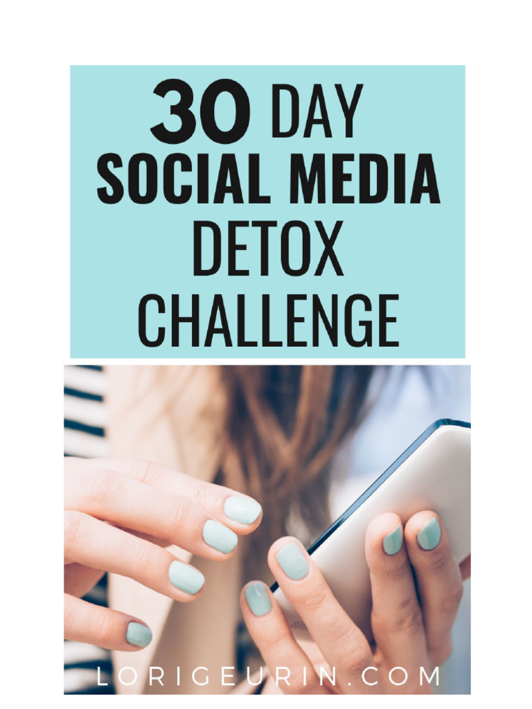 30-Day Social Media Detox Challenge | PDF