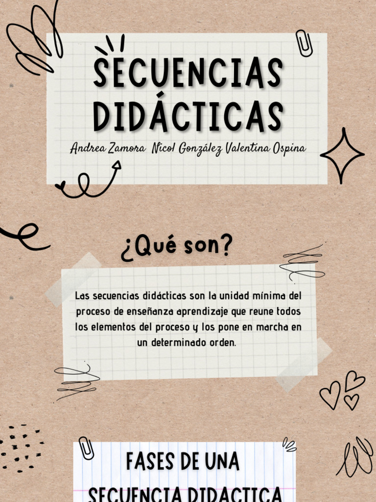 Expo Preescolar Secuencias Didacticas Pdf