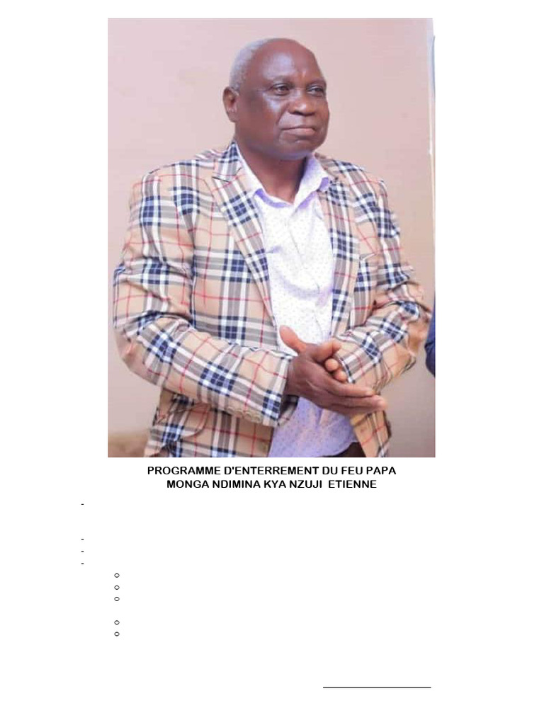 Programme DEUIL PAPA Etienne | PDF