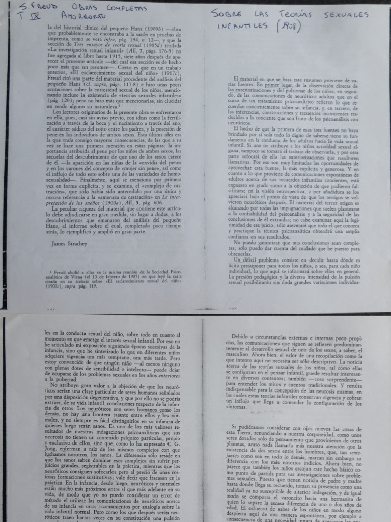 Teorías Sex Inf Freud Pdf