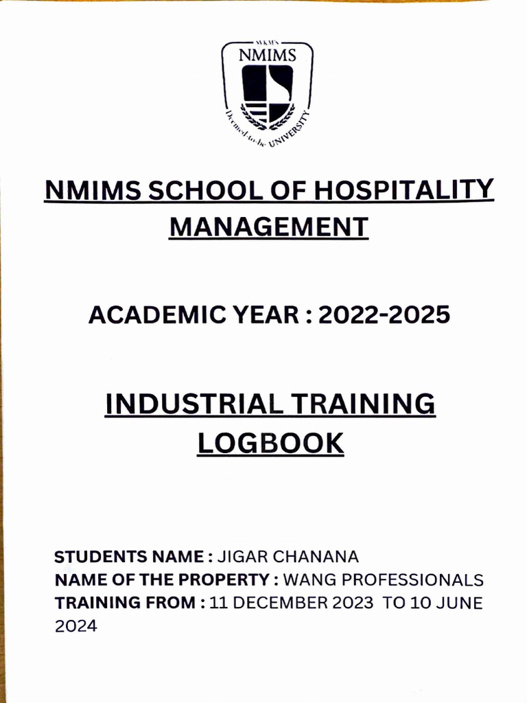 Internship Logbook Report | PDF