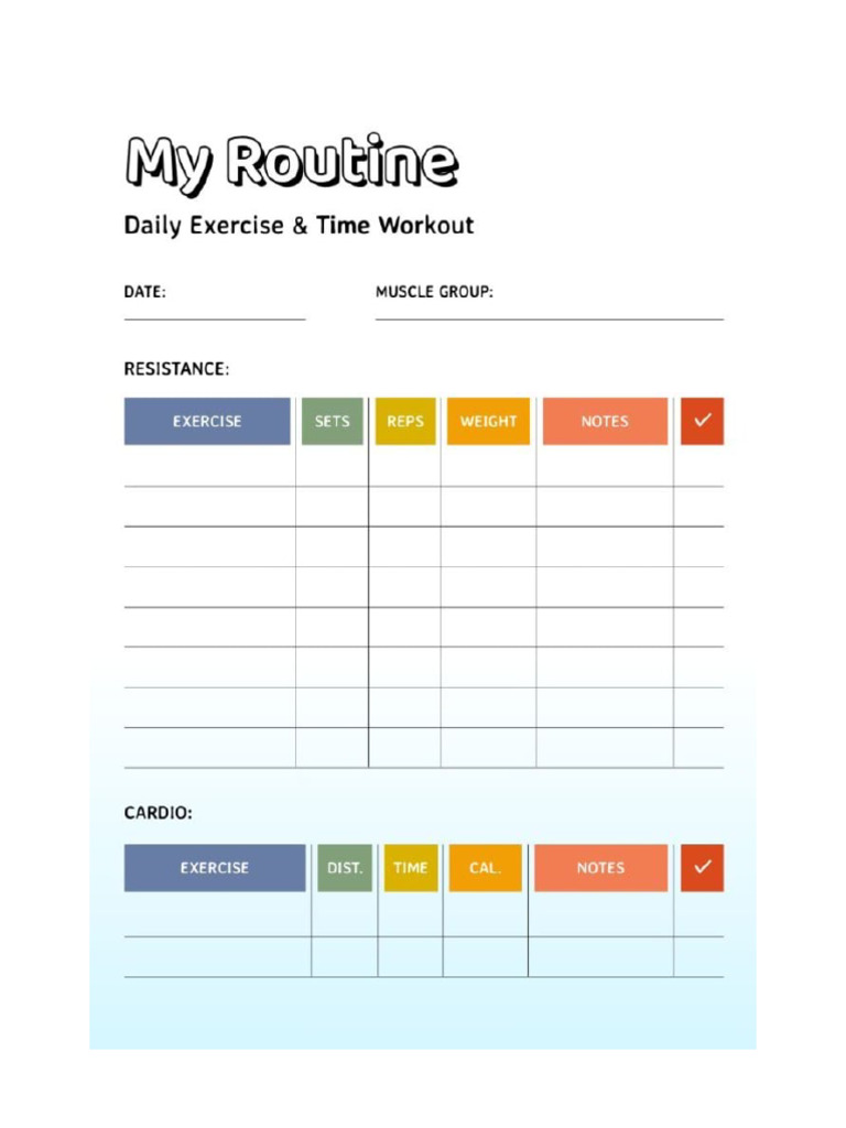 daily routine | PDF
