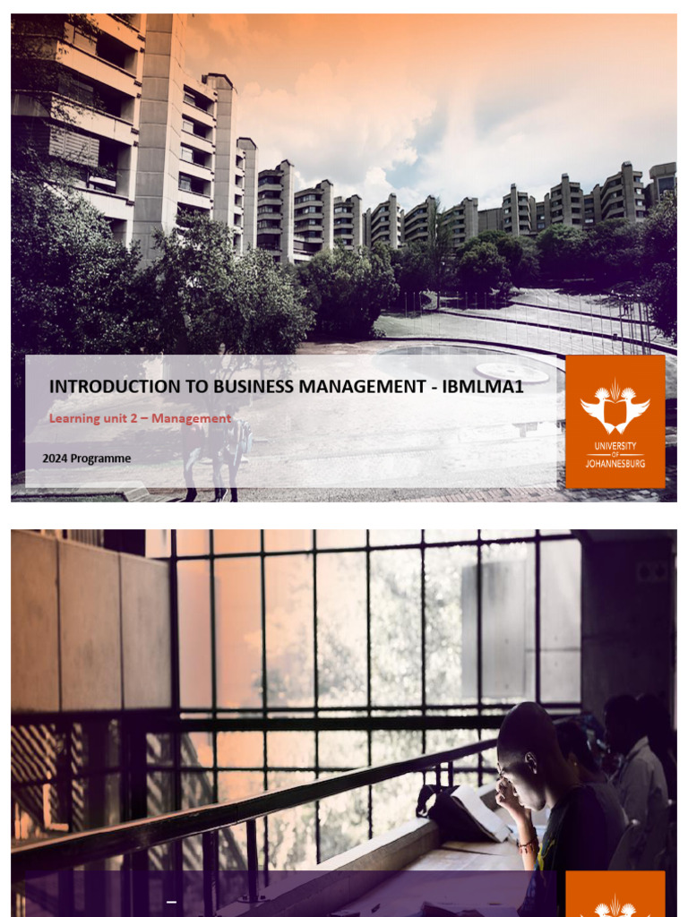 LU 2 Management | PDF | Business | Business Economics