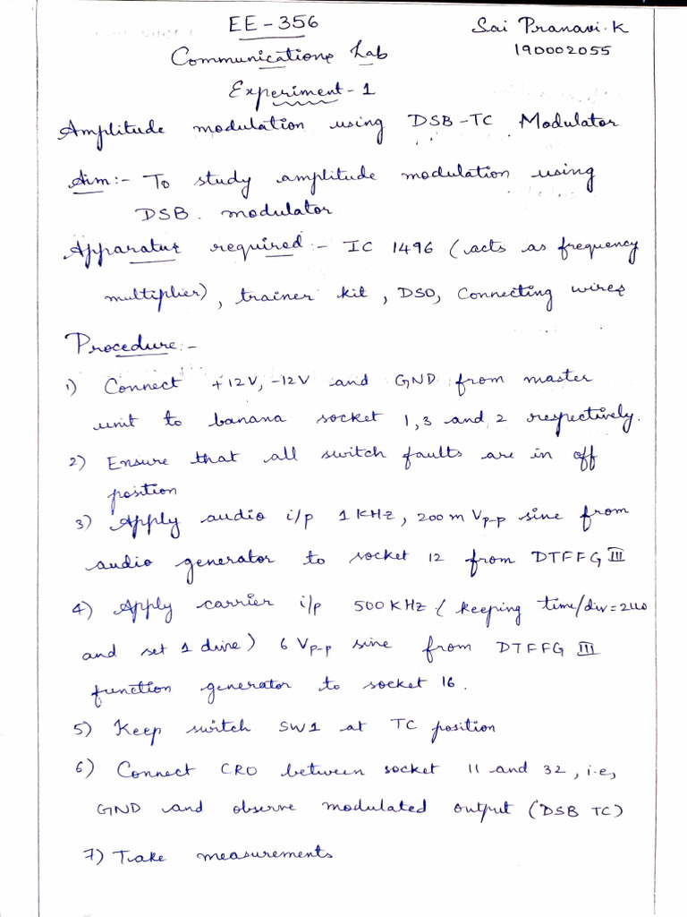 Ee356 Exp1 | PDF