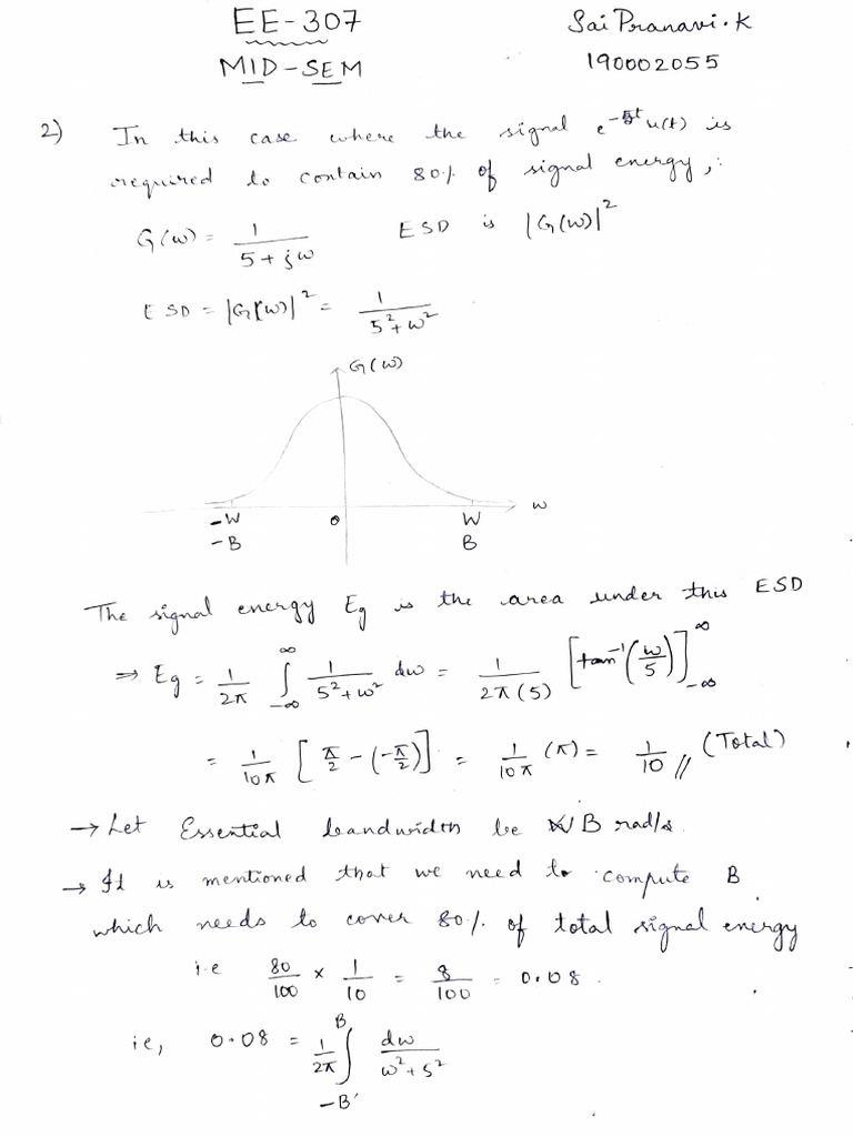 Ee307 190002055 | PDF