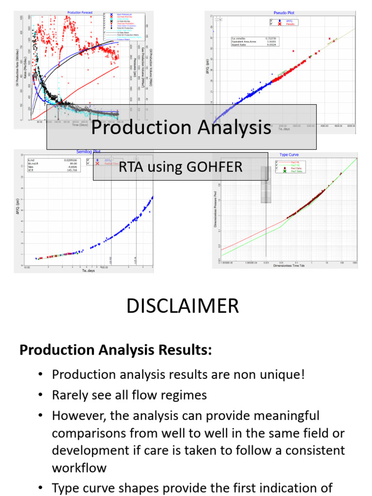 How-To Do Production Analysis With Gohfer 5-23-18 | PDF