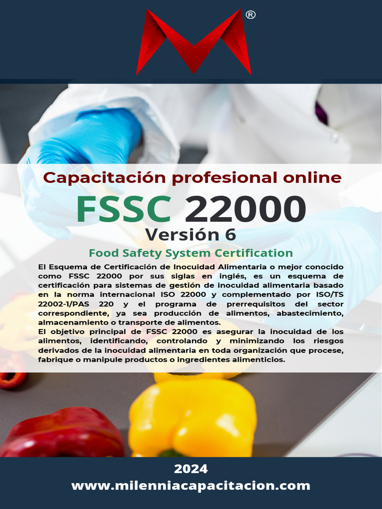 FSSC 22000 V6 - 2024 | PDF