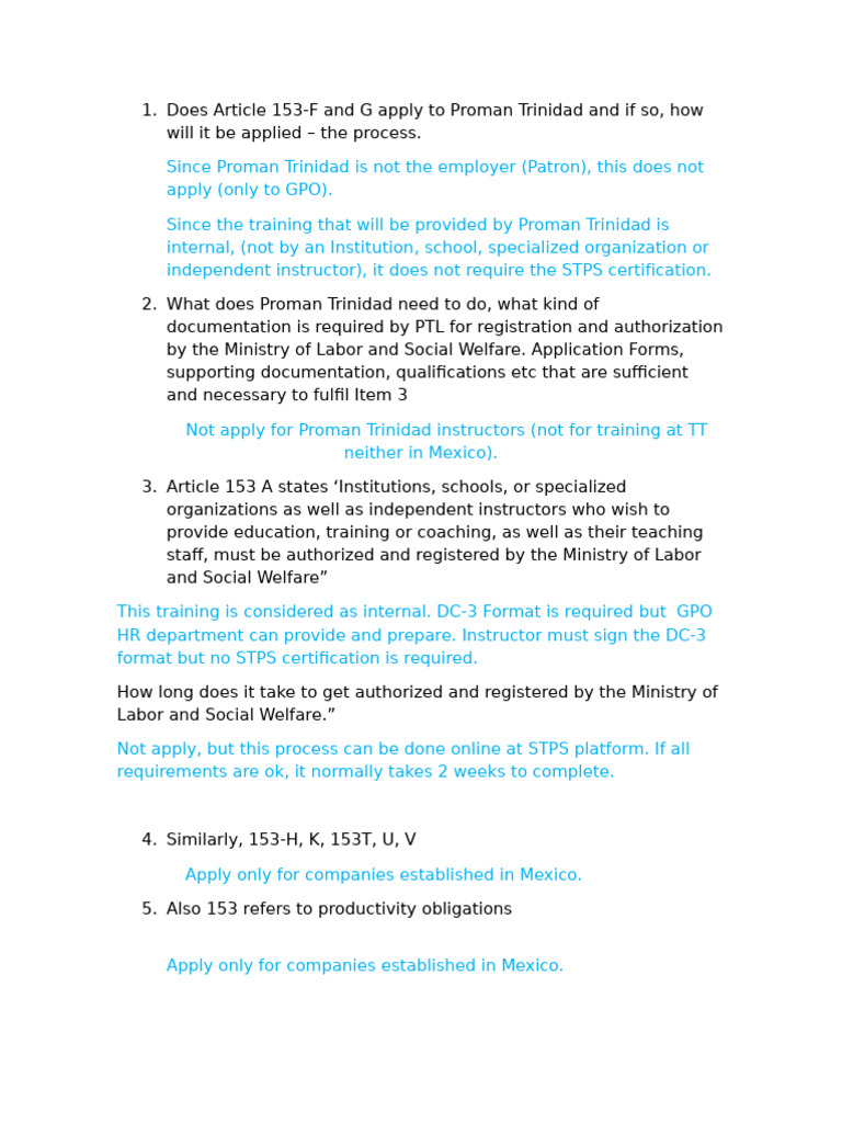 Capacitacion en Mexico LFT | PDF