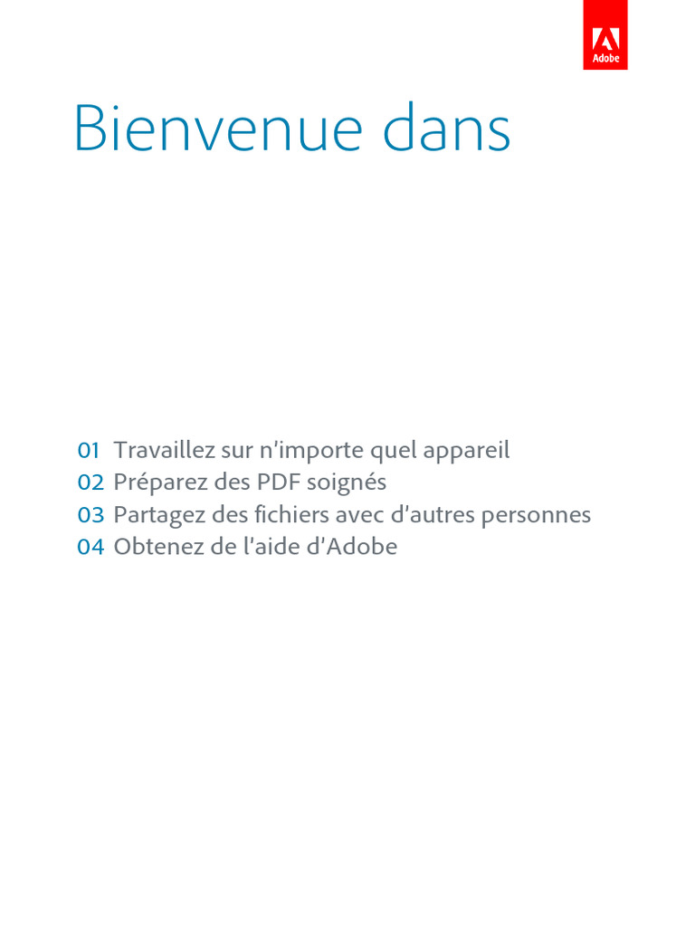 Bienvenue | PDF