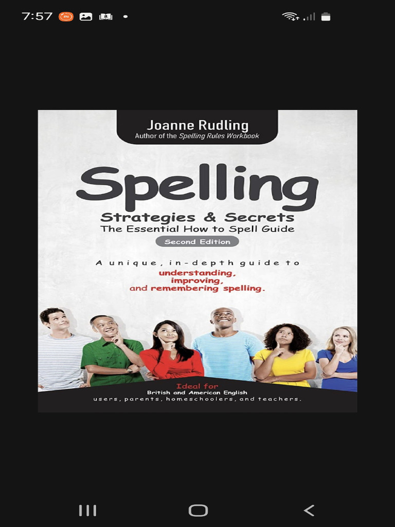 Spelling Strategies & Secrets - The Essential How To Spell Guide ...