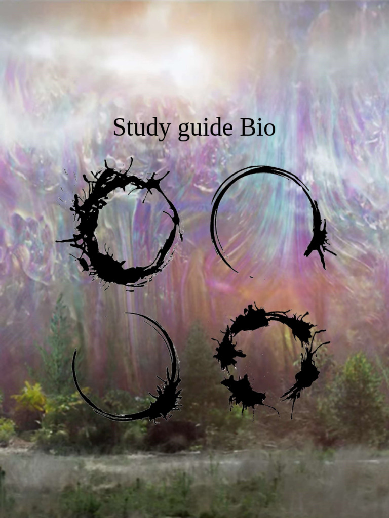 Introduction To Biology: Study Guide | PDF