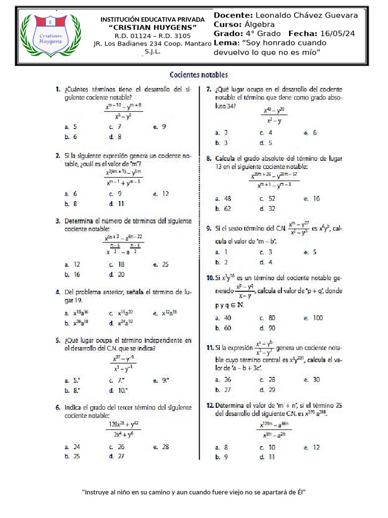 Practica de C.N | PDF