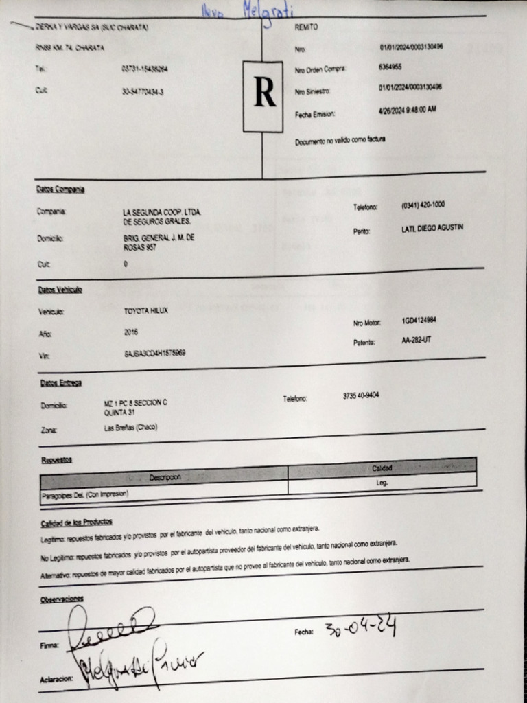 REMITO AA-282-UT | PDF