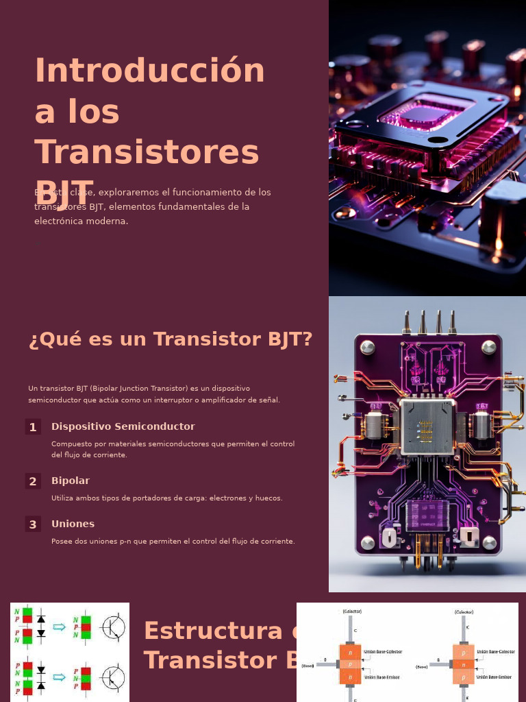 Clase 1 - Introduccion-a-los-Transistores-BJT | PDF | Transistor de ...