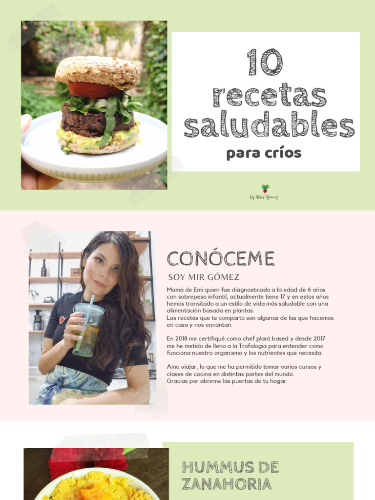 Recetas Lunch Regalo | PDF | Vegetales | Salsa