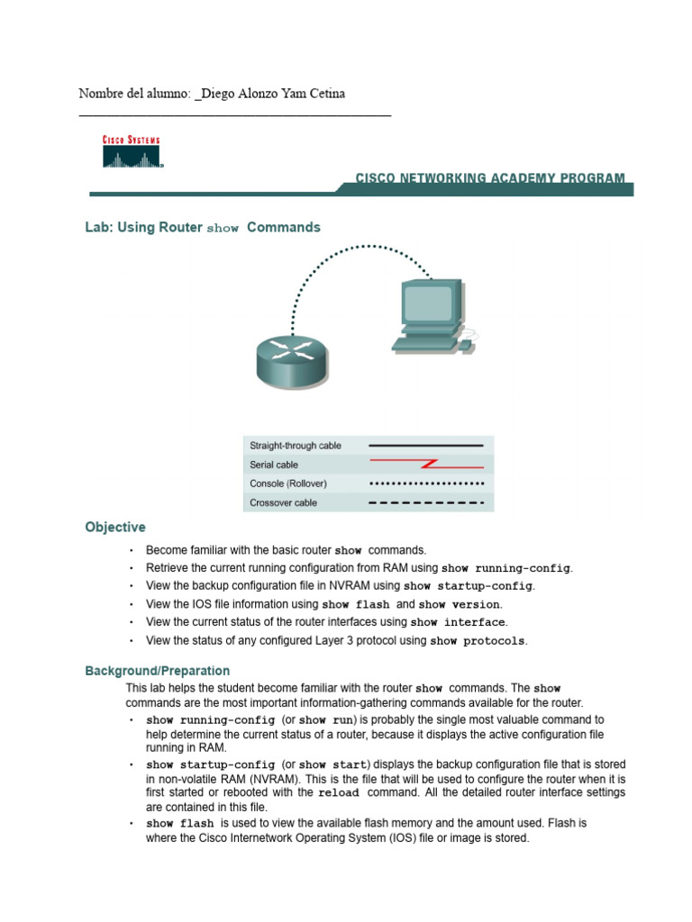 Lab - 4 - Using Router Show Commands | PDF