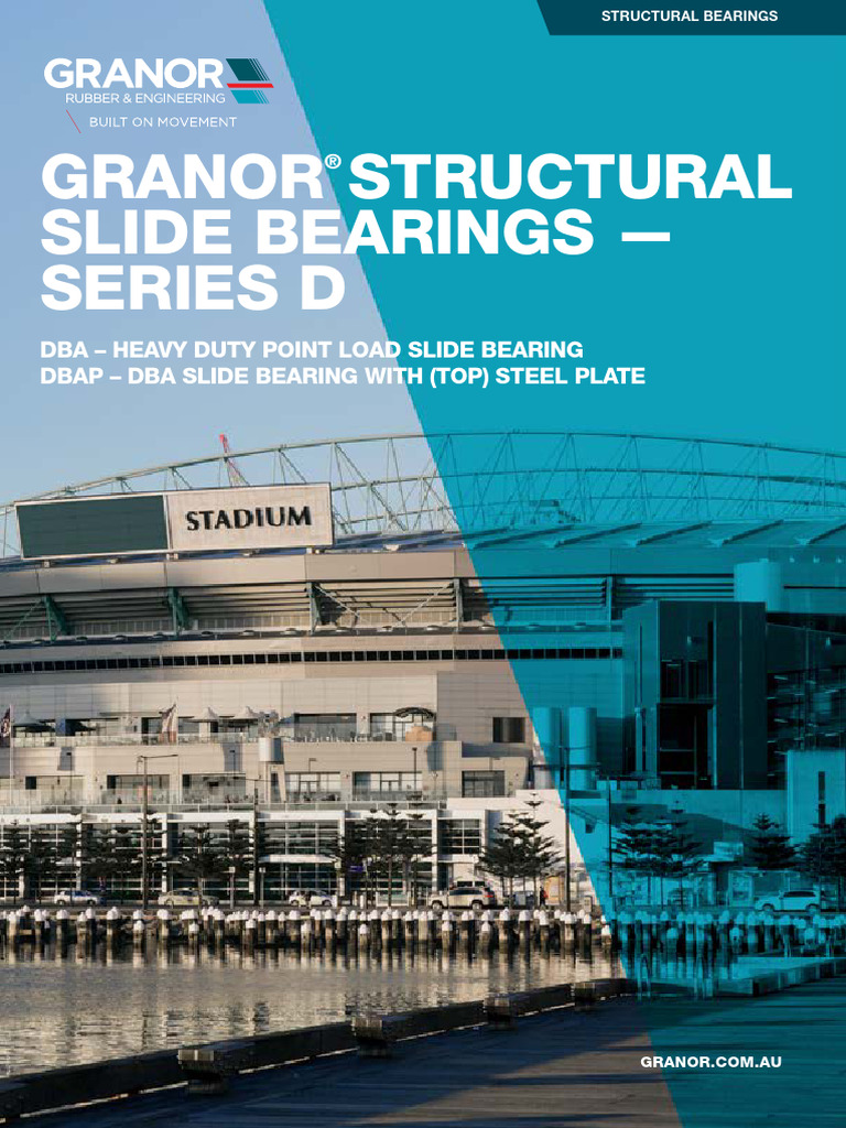 GRANOR Structural Slide Bearings Series D | PDF
