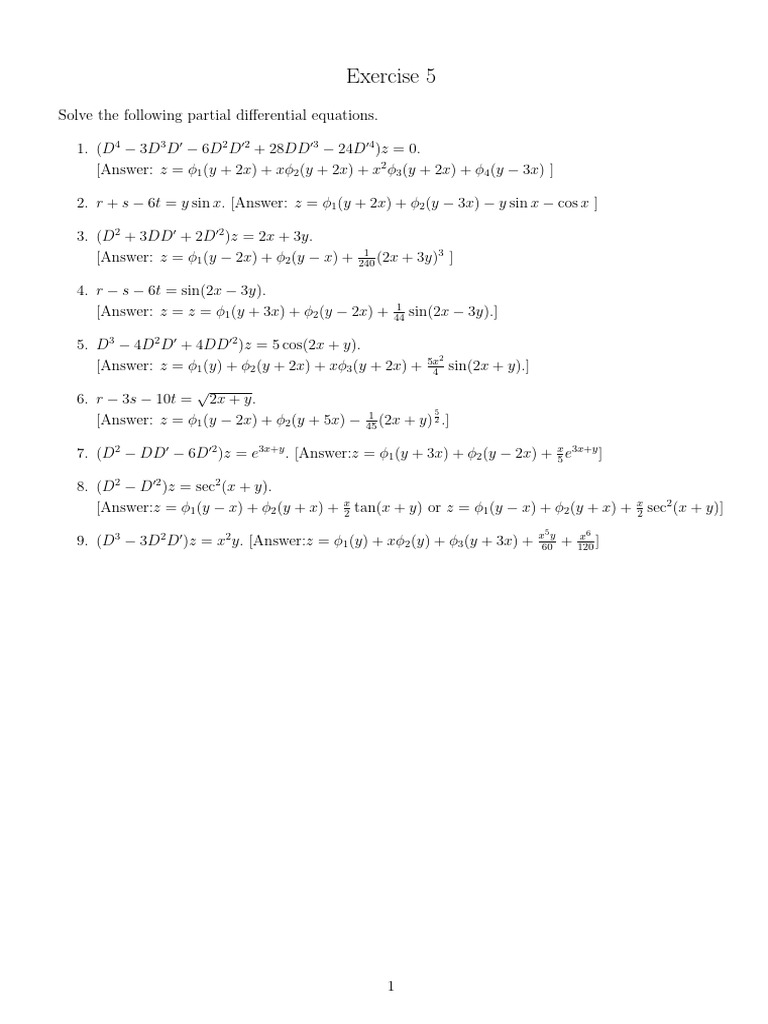 Exercise 5 | PDF