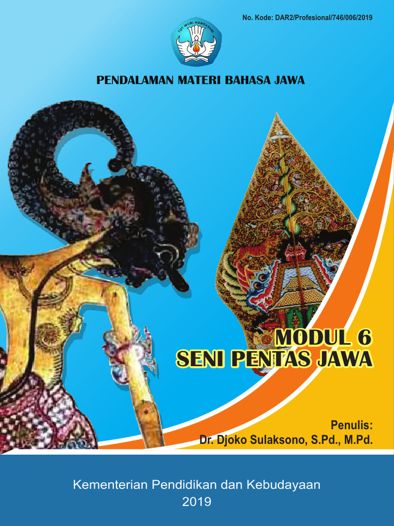 Bahasa Jawa Modul 6 Seni Pentas Jawa | PDF