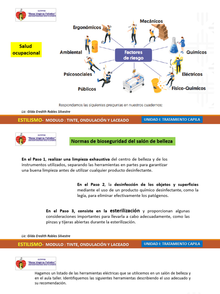 Normas de Seguridad en Salones | PDF