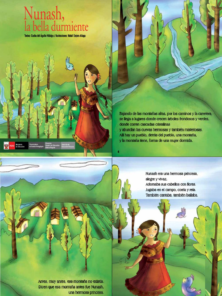 Obra de Plan Lector - Nunash La Bella Durmiente | PDF