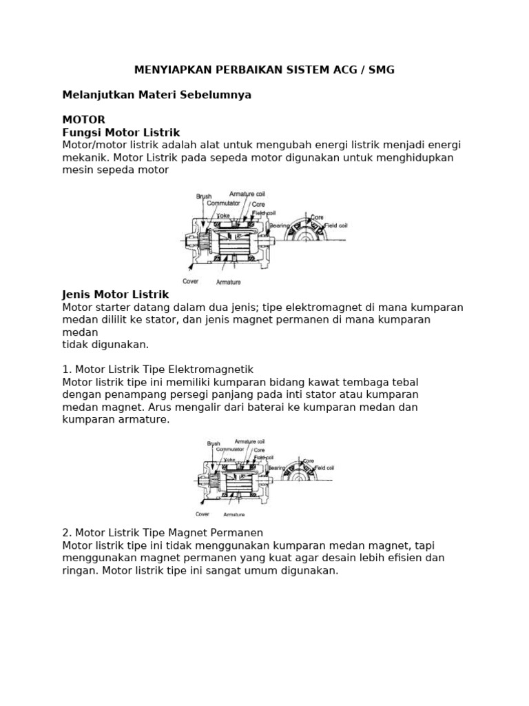 Melakukan Perawatan Dan Perbaikan ACG XII - 04 | PDF