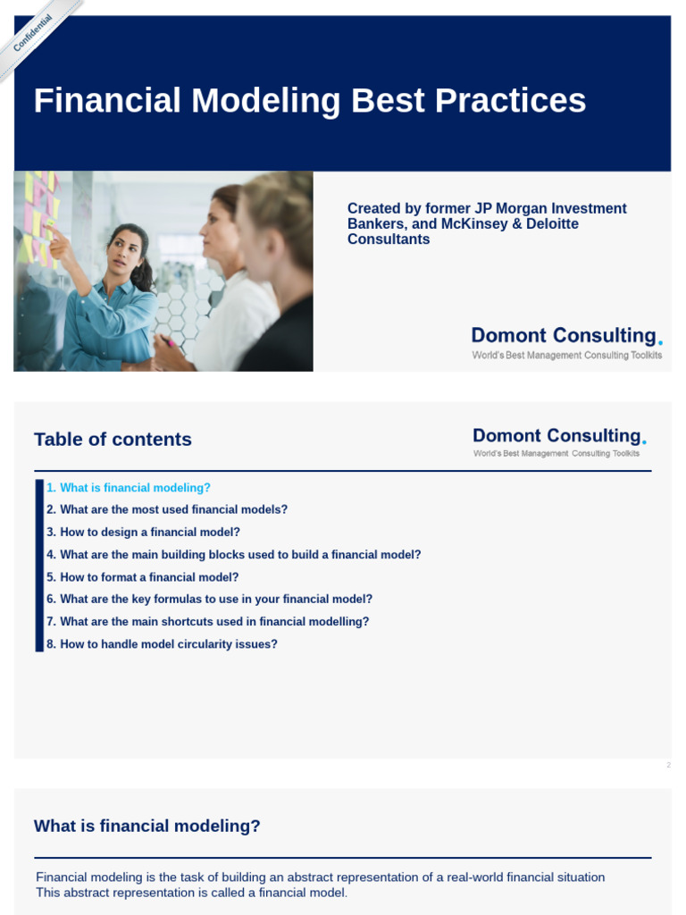 Financial Modeling Best Practices | PDF