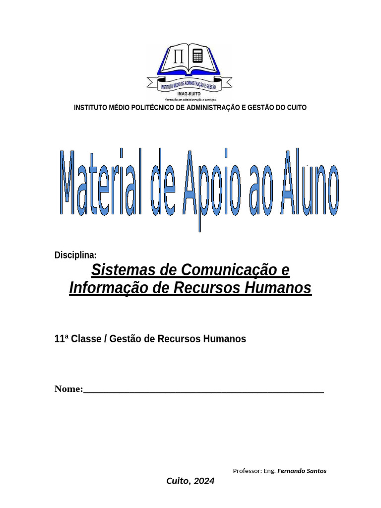 3º Material de Apoio | PDF