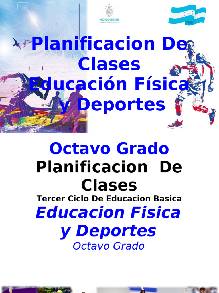 Planificador 8 Educ. Fisica | PDF