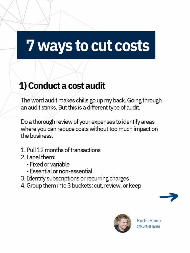 Cut Cost by Kurtis Hanni | PDF