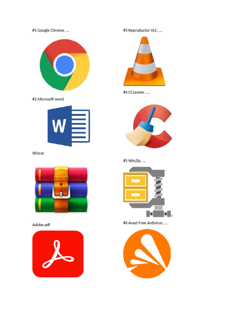 15 Logos de Aplicaciones | PDF
