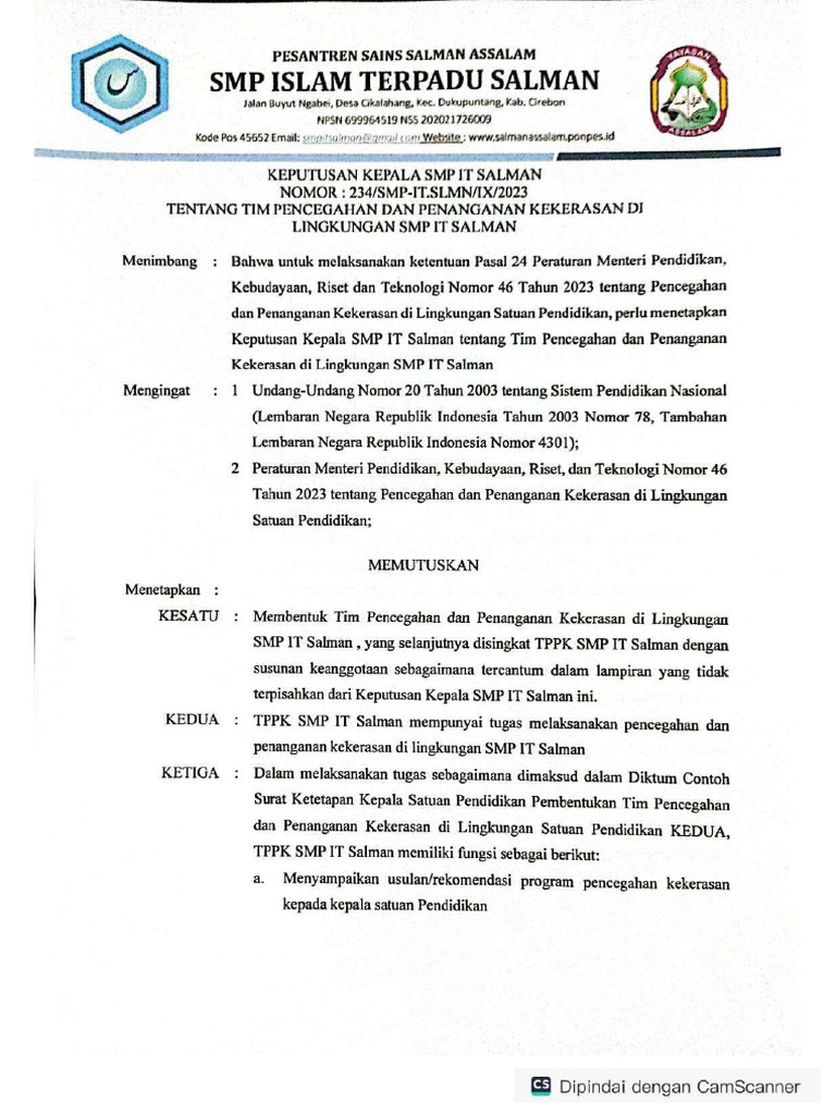 SK TPPK 2023 - Compressed | PDF