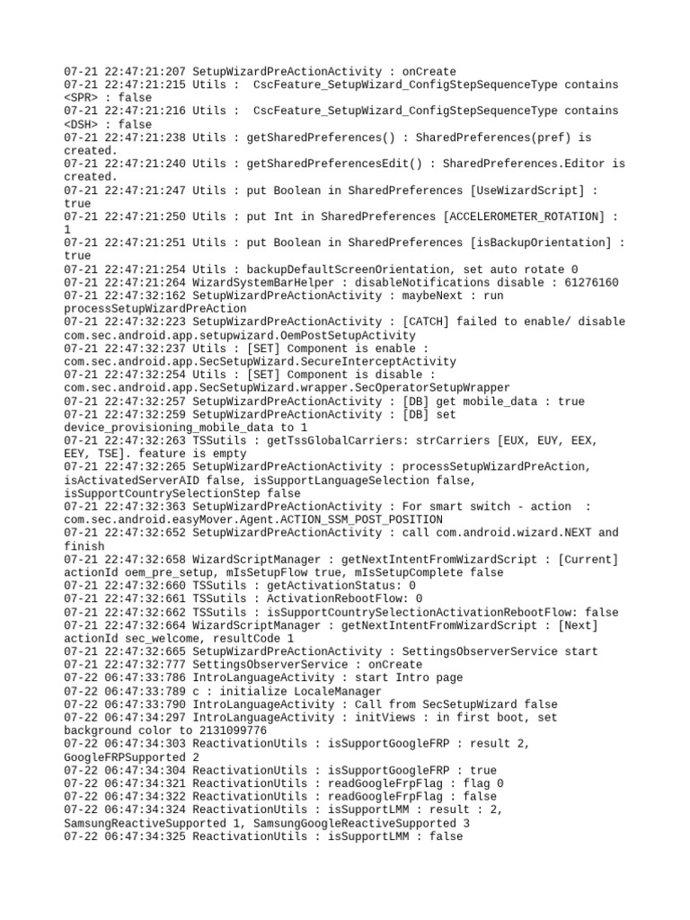Setup Wizard | PDF
