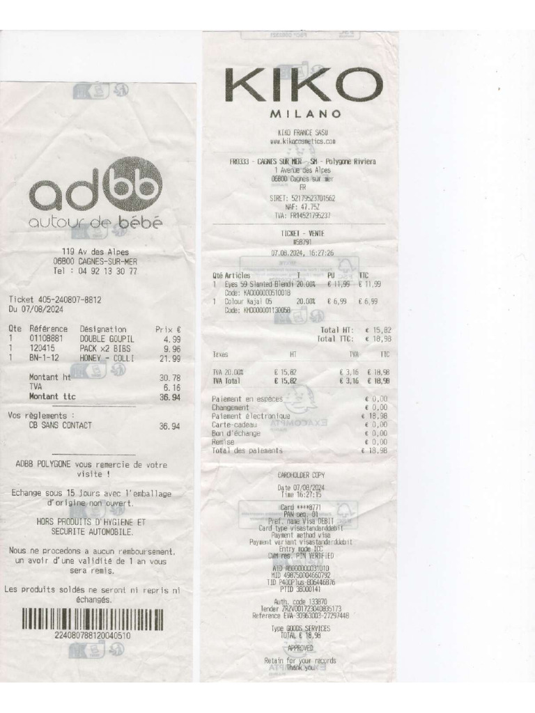 Receipt 4 | PDF