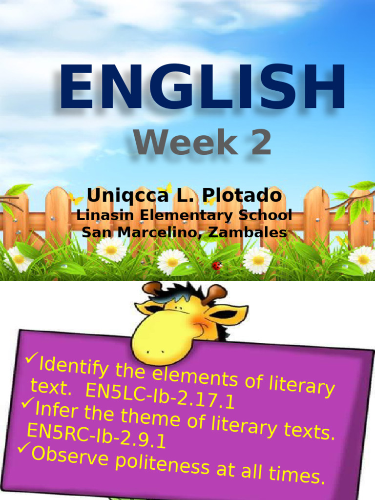 English 5 Q1 W2 | PDF | Grammatical Tense | Language Arts & Discipline