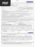 Forex Card Reload Application Form | PDF | Financial Services | Payments