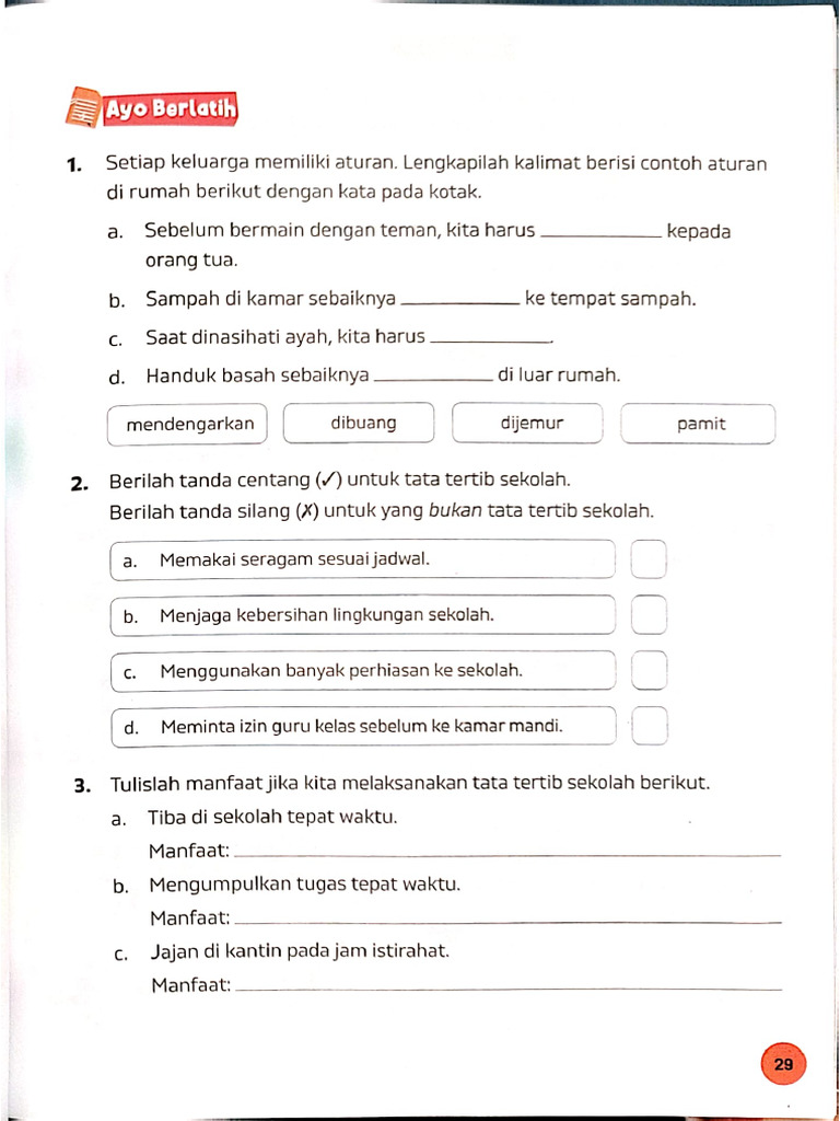 8 Rangkap Pancasila Kelas 4 | PDF