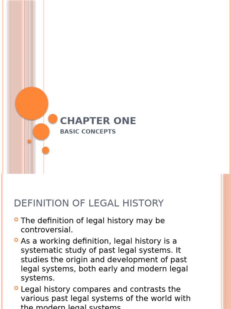 Legal History and Customary Law Lecture 1 ND 2 | PDF