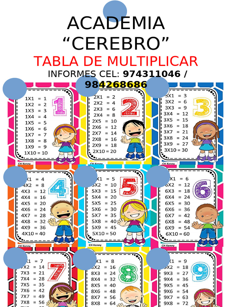 Academia Tabla a4 | PDF