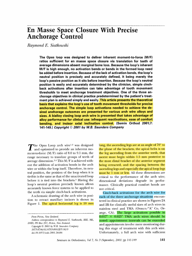 En Masse Closure Siatwoski | PDF