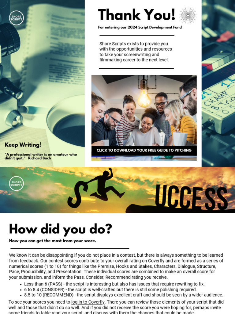 Your Guide To Shore Scripts 2024 | PDF