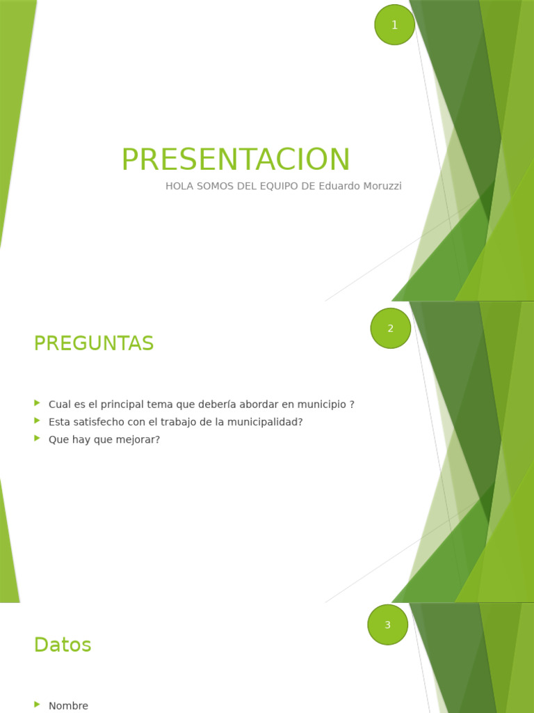 PRESENTACION | PDF