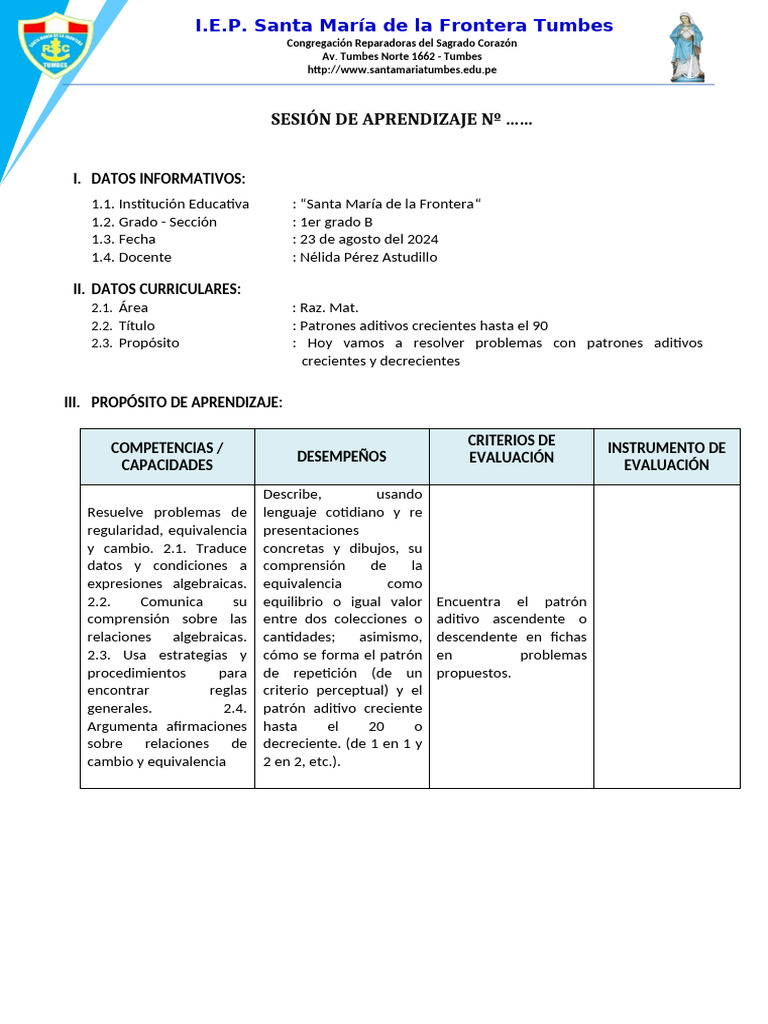 Sesion de Raz. Mat. | PDF