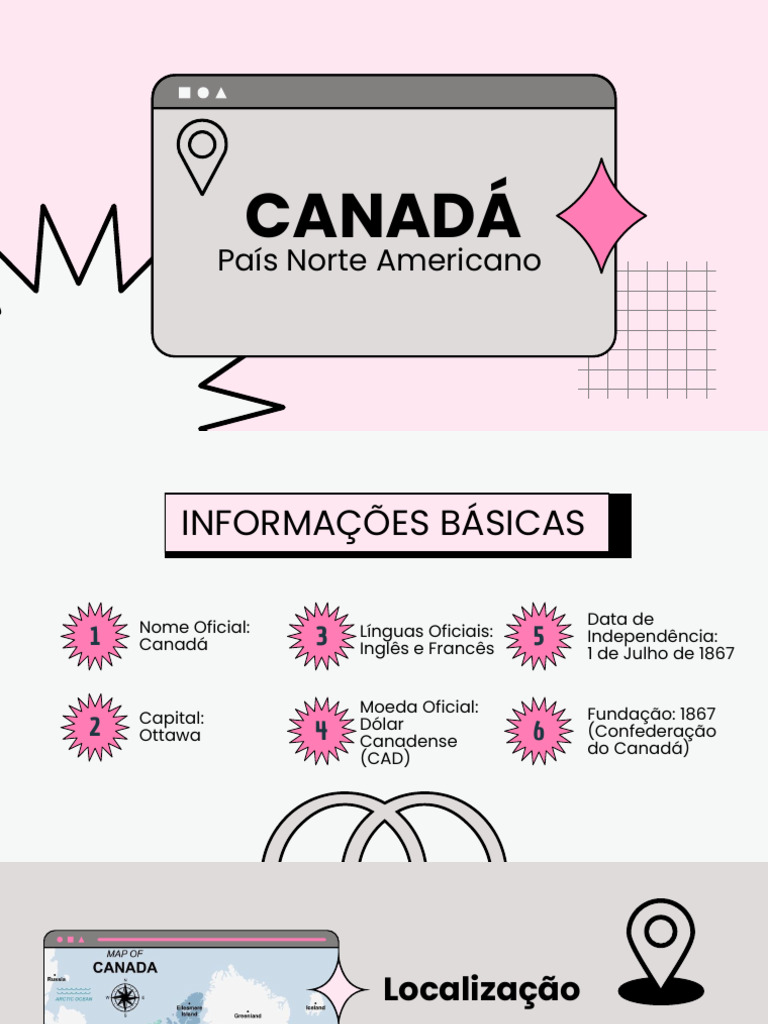 O Canadá PDF | PDF | Canadá | Viajes