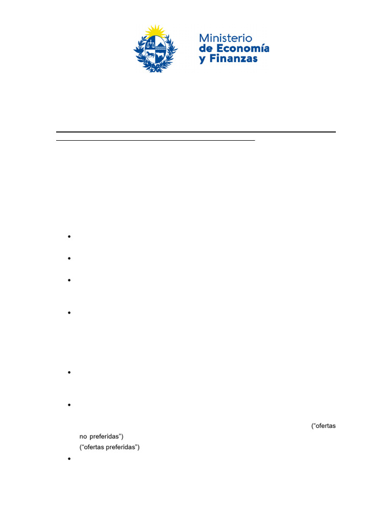 Comunicado del MEF | PDF