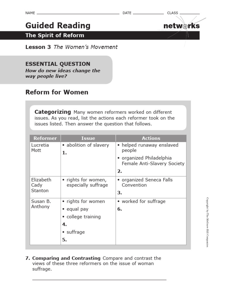 Chapter 15 Lesson 3 Guided Notes | PDF
