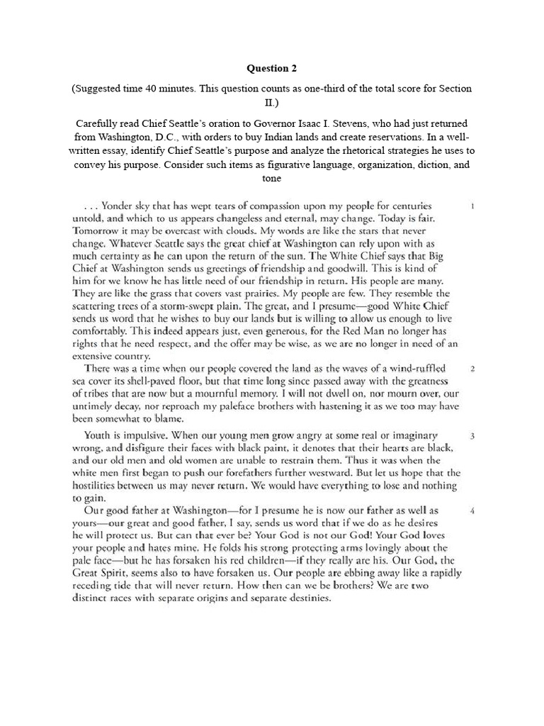 AP Lang Prac Test | PDF