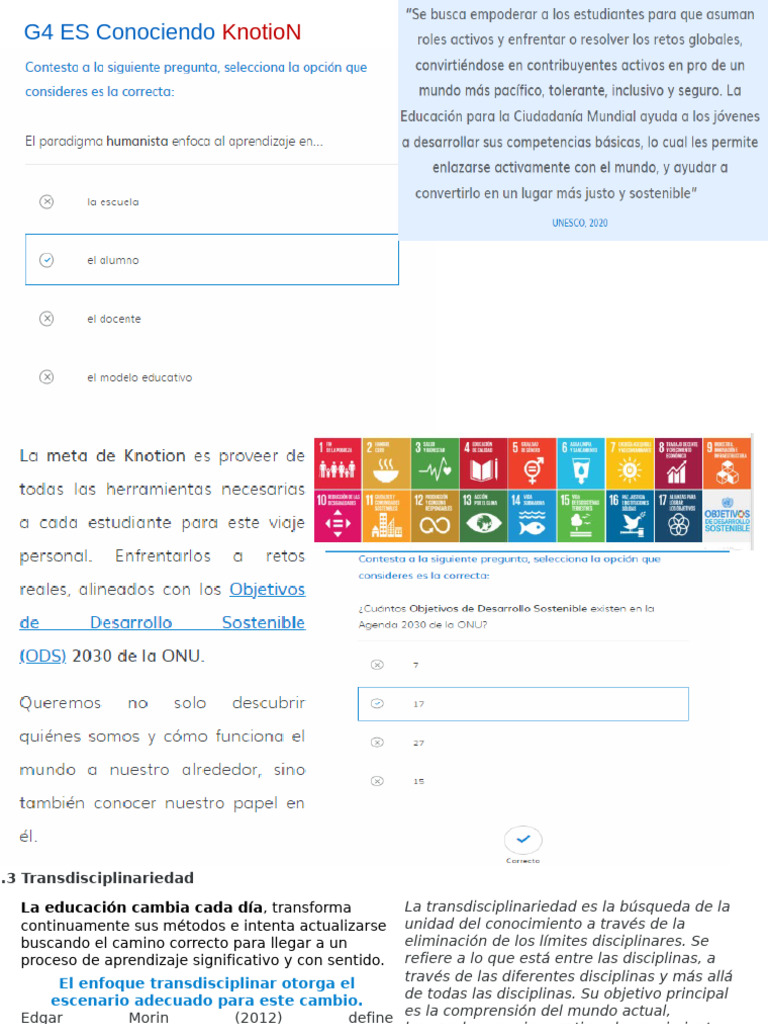 G4 ES Conociendo KnotioN | PDF